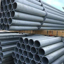 SS40 Galvanized Steel Pipe Post – 2 1/2" (2 3/8" / 2.375")