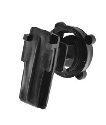 Red Snap'r Screw-On Rod Post Polytape Insulator, Black, Pack of 25