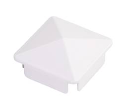 T-Post Sleeve Cap - 2"x2", White