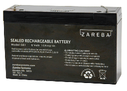 Zareba Rechargeable Battery, 6-Volt